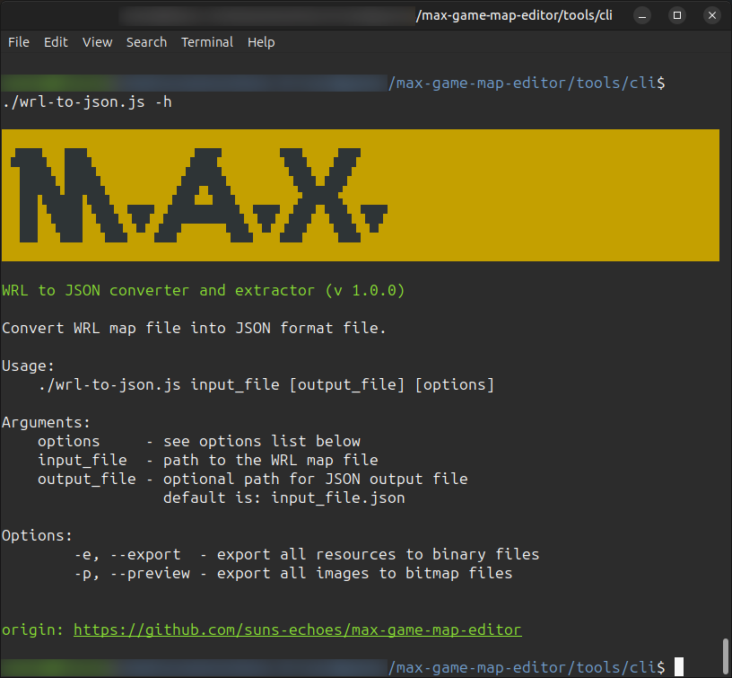 The M.A.X. Game Map Editor